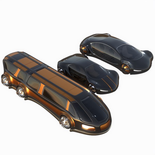 3d model classic british limo