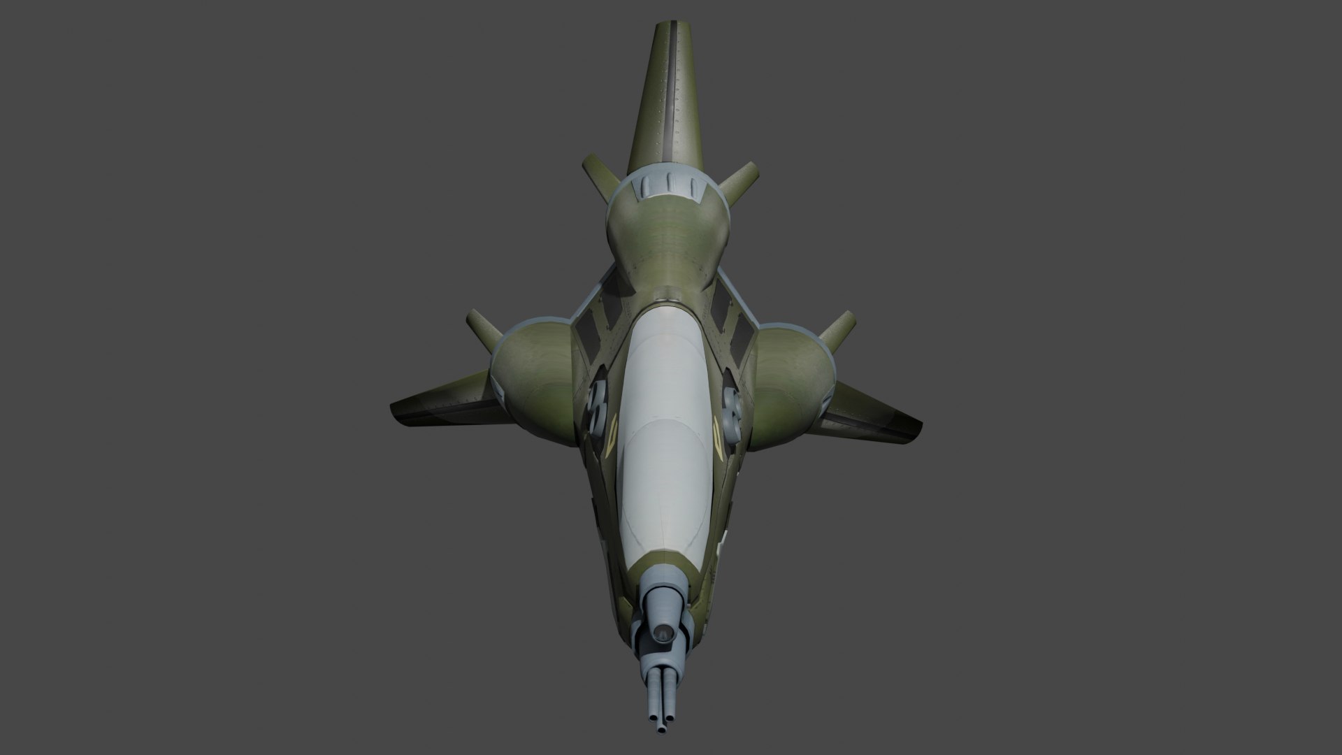 Gnerl Fighter Pod 3D Model - TurboSquid 1786631