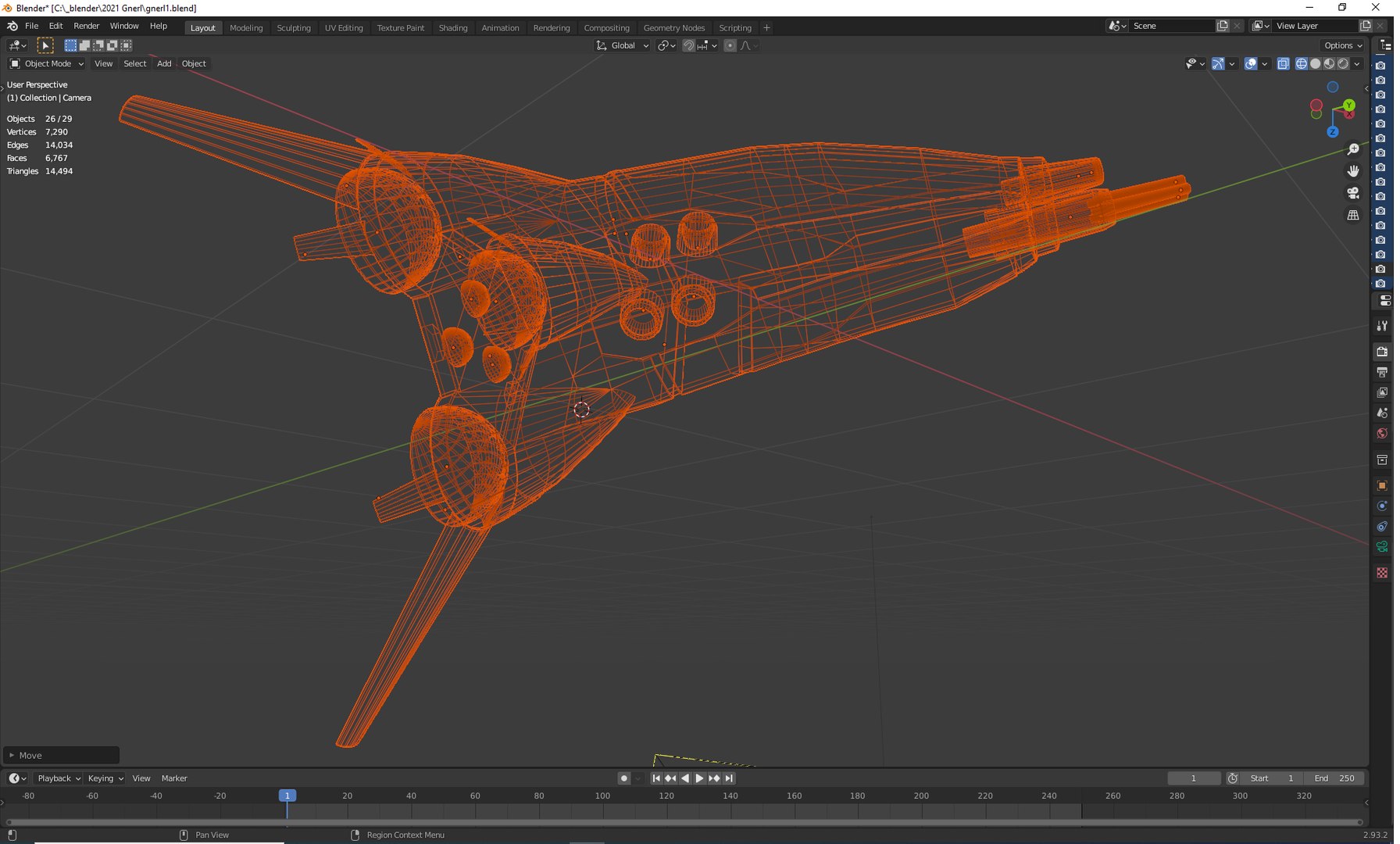 Gnerl Fighter Pod 3D Model - TurboSquid 1786631