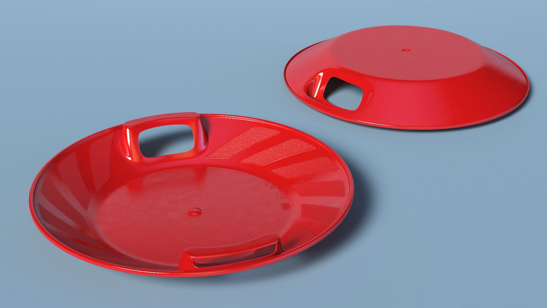 Snow Saucer Sled Model - TurboSquid 2448320