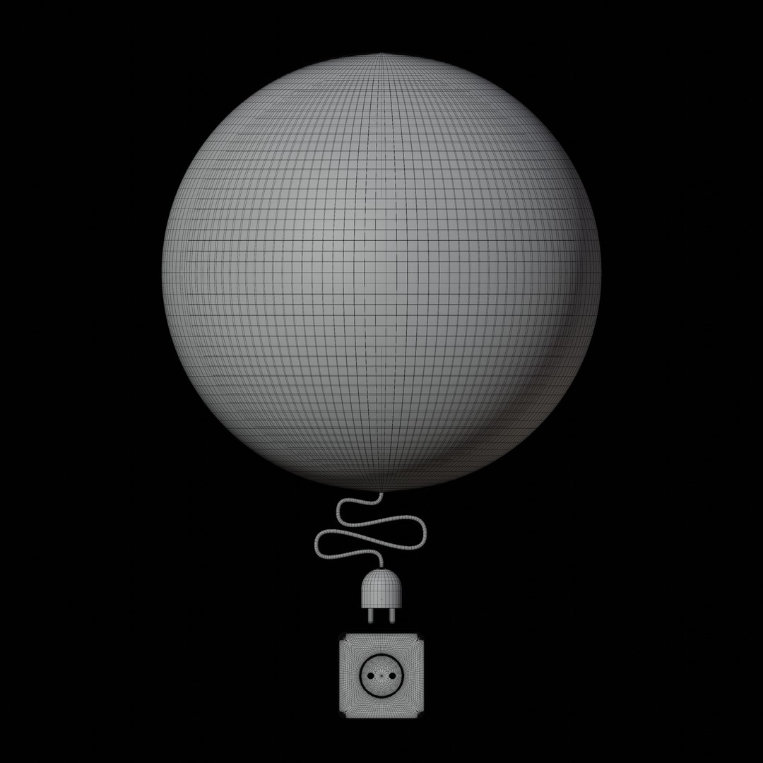 Earth Hour Unpluged Power Socket 3D Model - TurboSquid 2342713