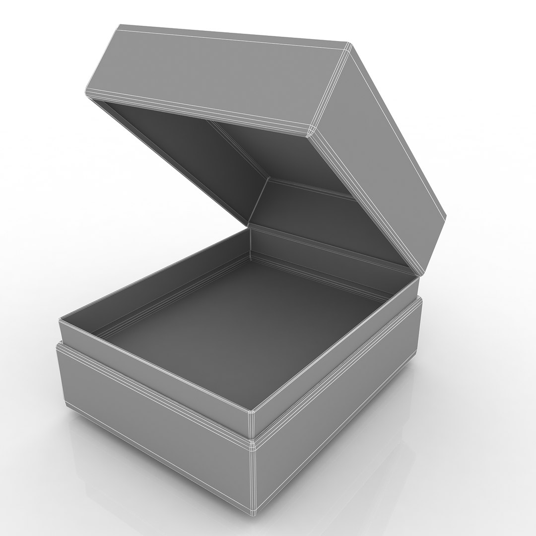 3d Model Of Endless Diamond Box