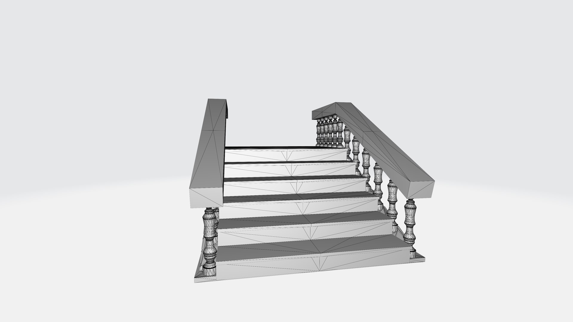 3D Modern 3D Staircase Design Model - TurboSquid 2385942