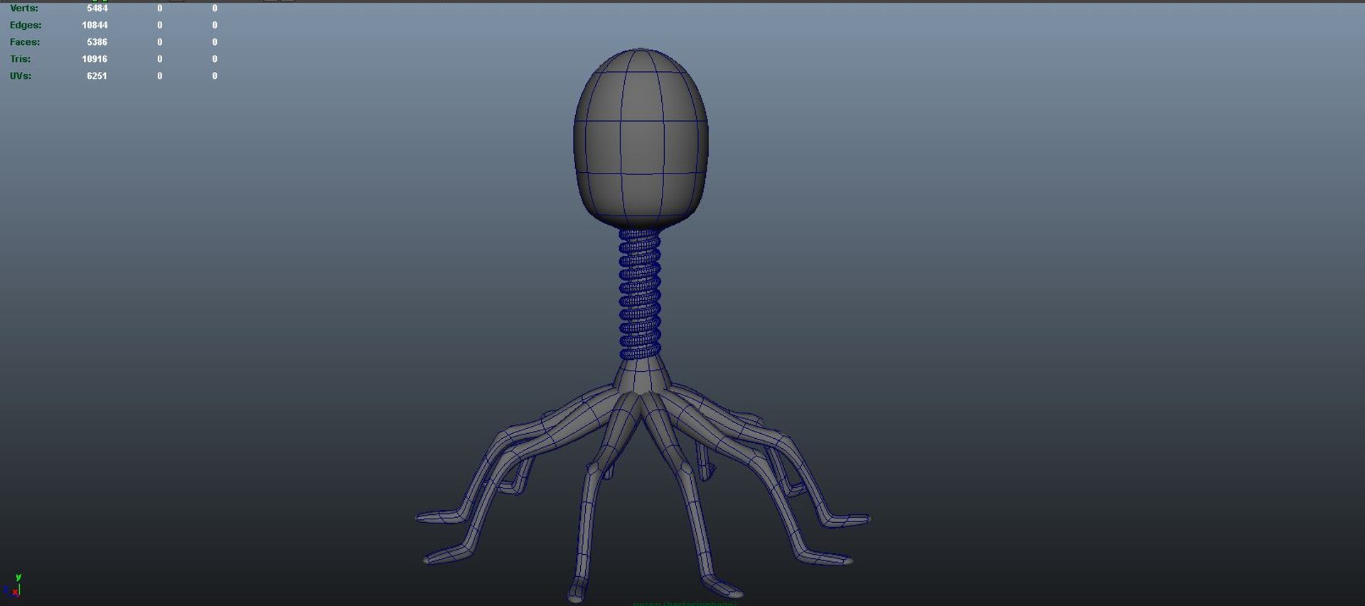 3D Bacteriophage Model - TurboSquid 1824123