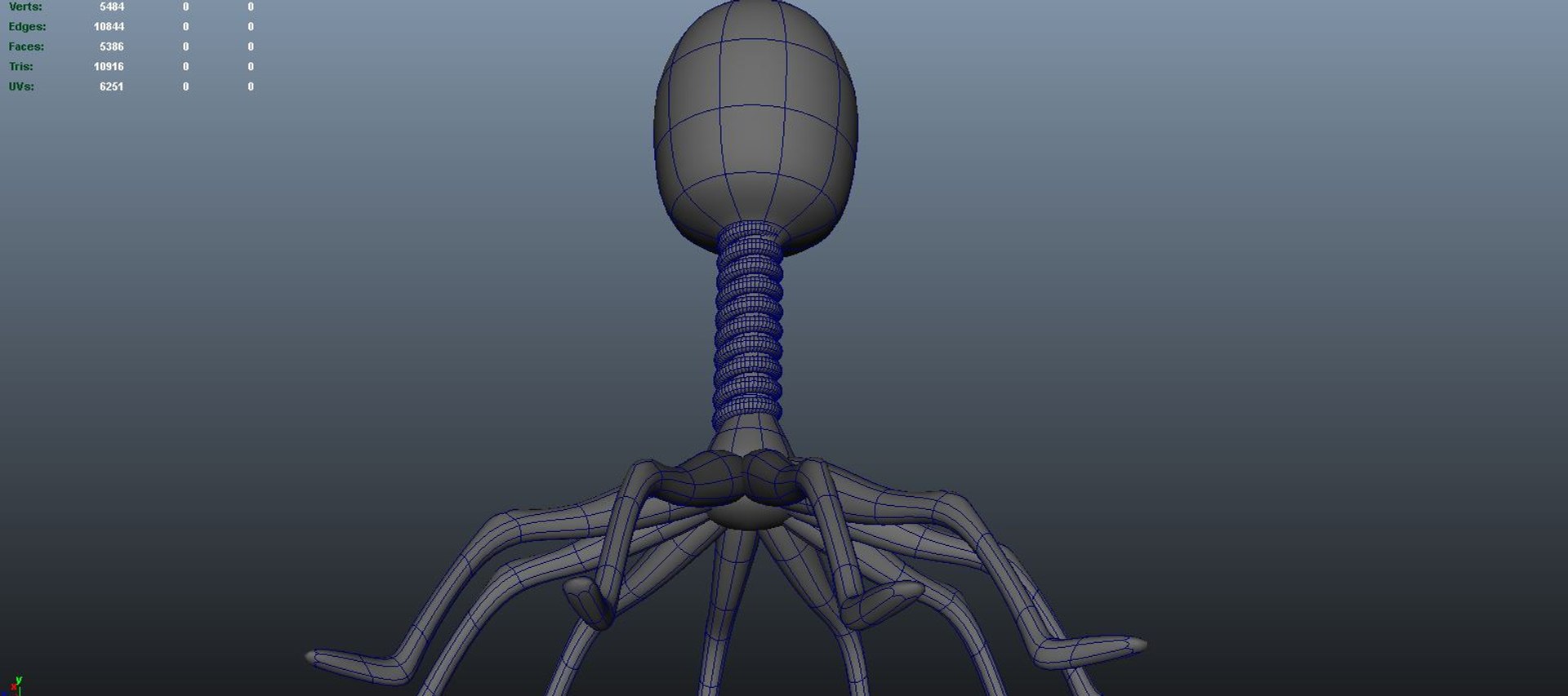 3D Bacteriophage Model - TurboSquid 1824123