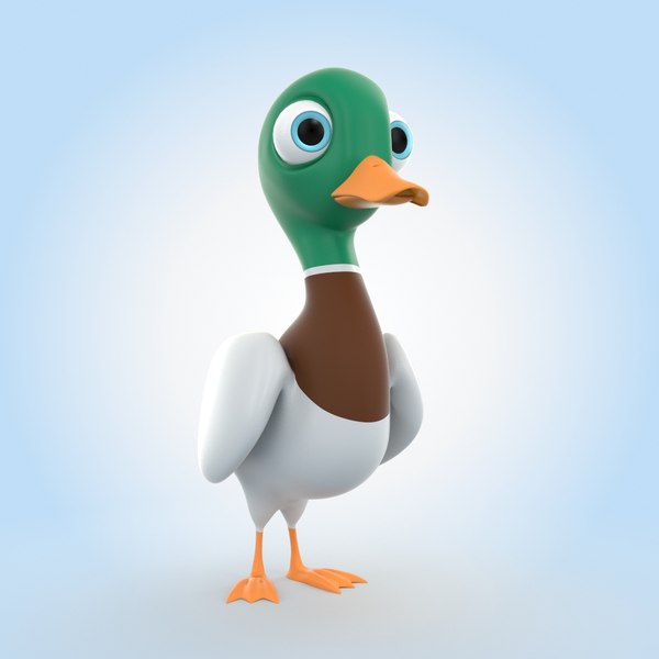 modelo 3d Pato Mallard - TurboSquid 1972900