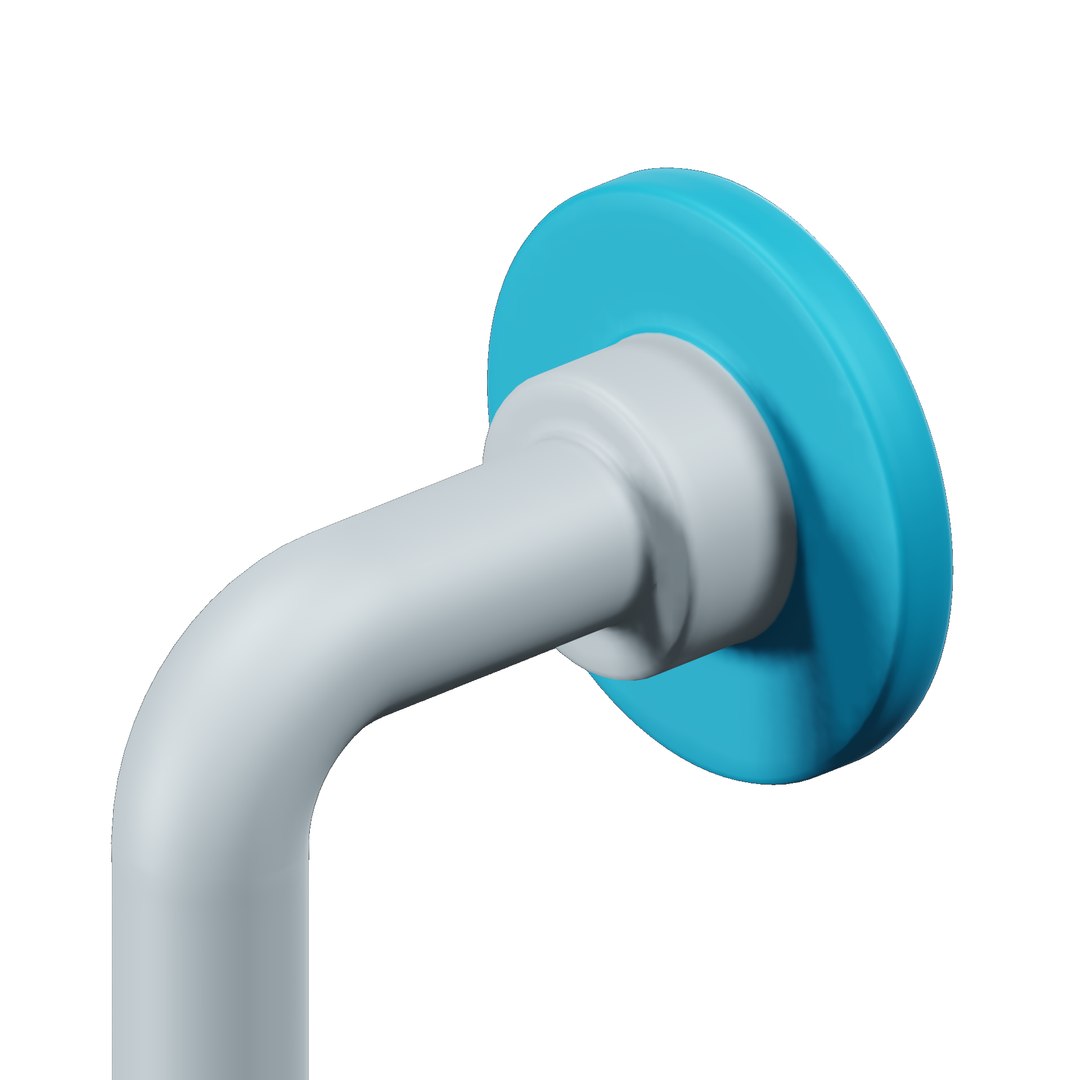 Plastic Shower Tap 3D Model - TurboSquid 2129009