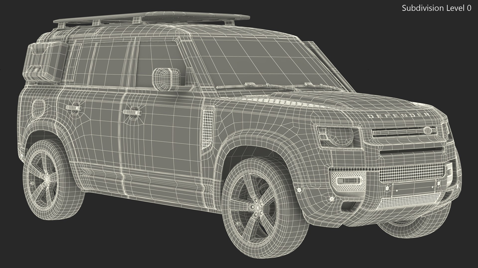 Land Rover Defender Explorer Pack Simple Interior 3D model - TurboSquid ...