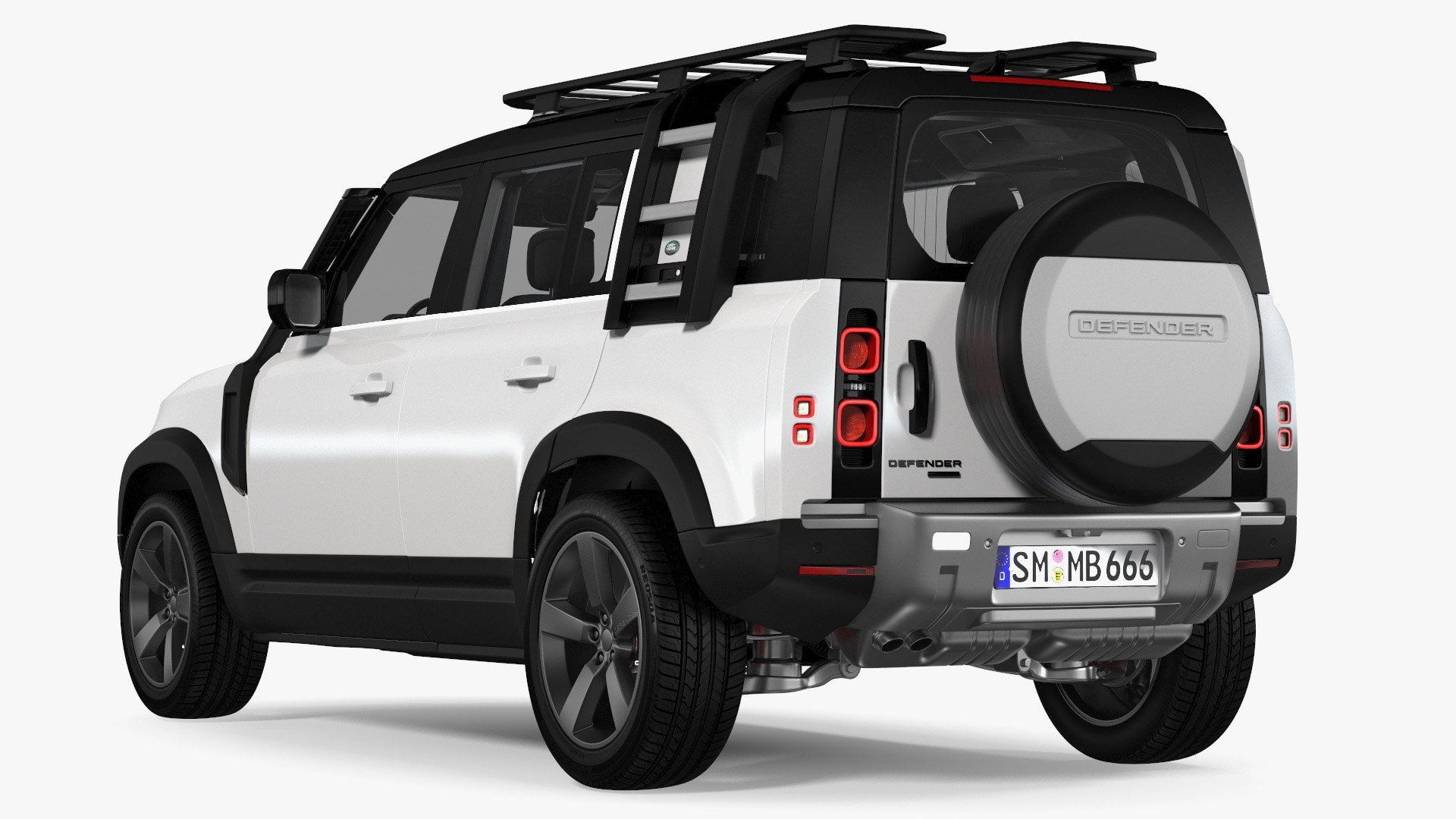 Land Rover Defender Explorer Pack Simple Interior 3D model - TurboSquid 2076464