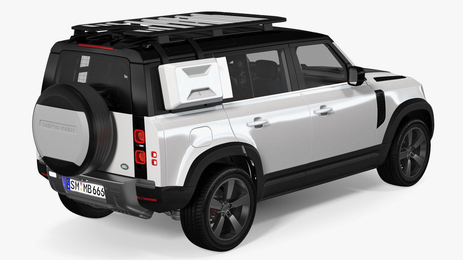 Land Rover Defender Explorer Pack Simple Interior 3D model - TurboSquid 2076464