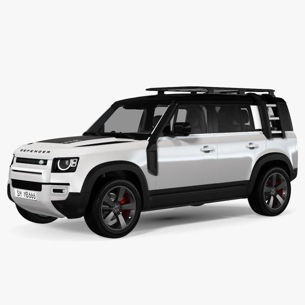 modelo 3d Land Rover Defender Explorer Pack Simple Interior ...