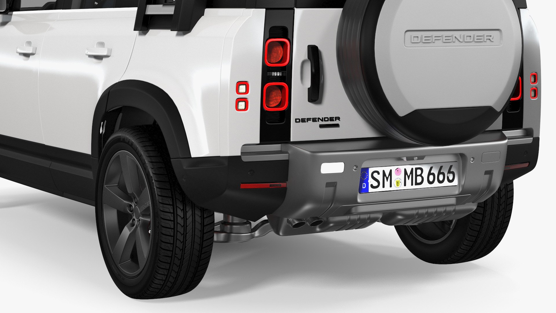Land Rover Defender Explorer Pack Simple Interior 3D model - TurboSquid ...