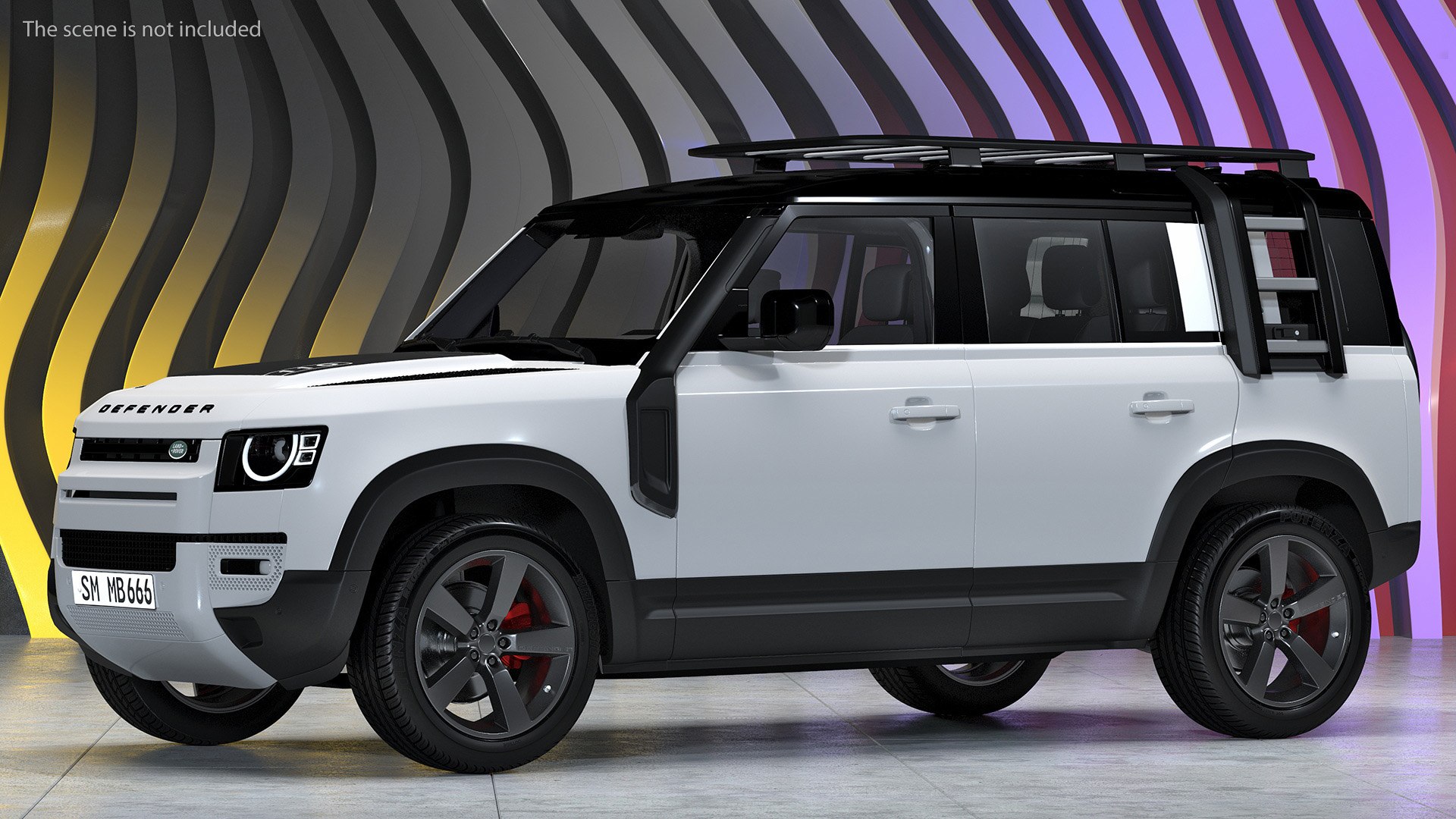 Land Rover Defender Explorer Pack Simple Interior 3D Model - TurboSquid ...