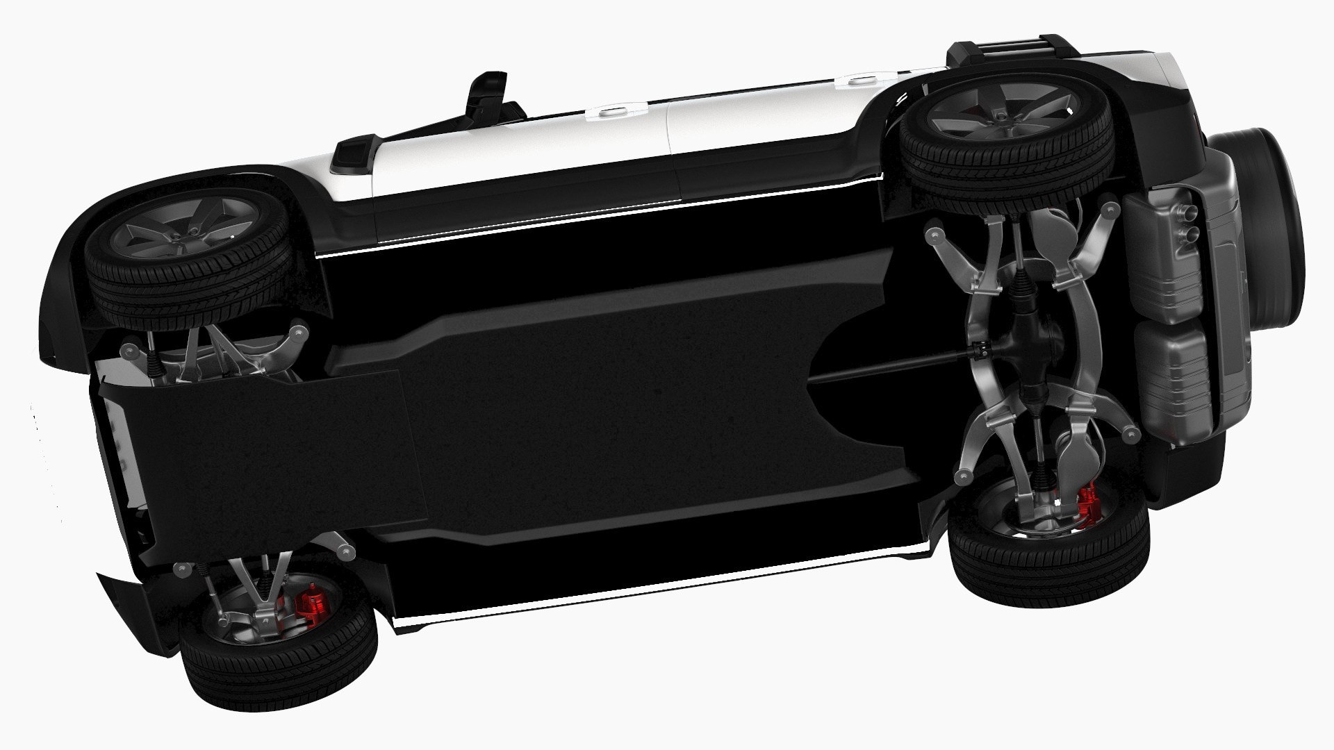 Land Rover Defender Explorer Pack Simple Interior 3D model - TurboSquid ...