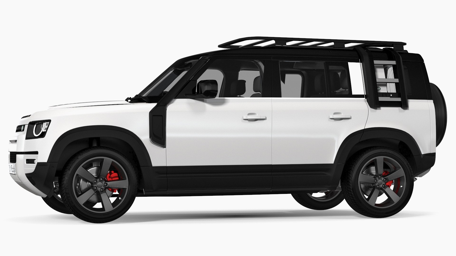 Land Rover Defender Explorer Pack Simple Interior 3D model - TurboSquid ...