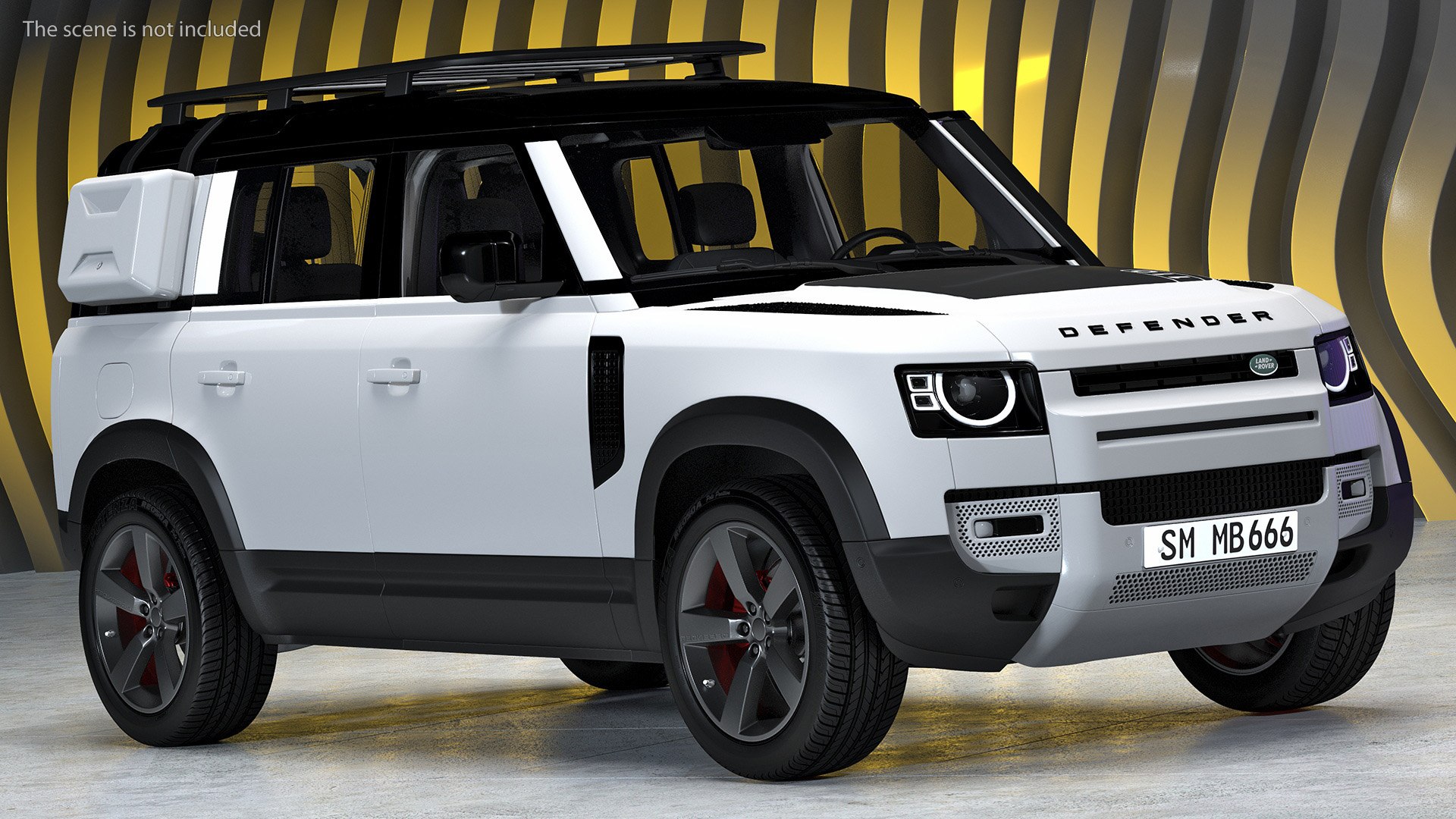 Land Rover Defender Explorer Pack Simple Interior 3D Model - TurboSquid 2076464