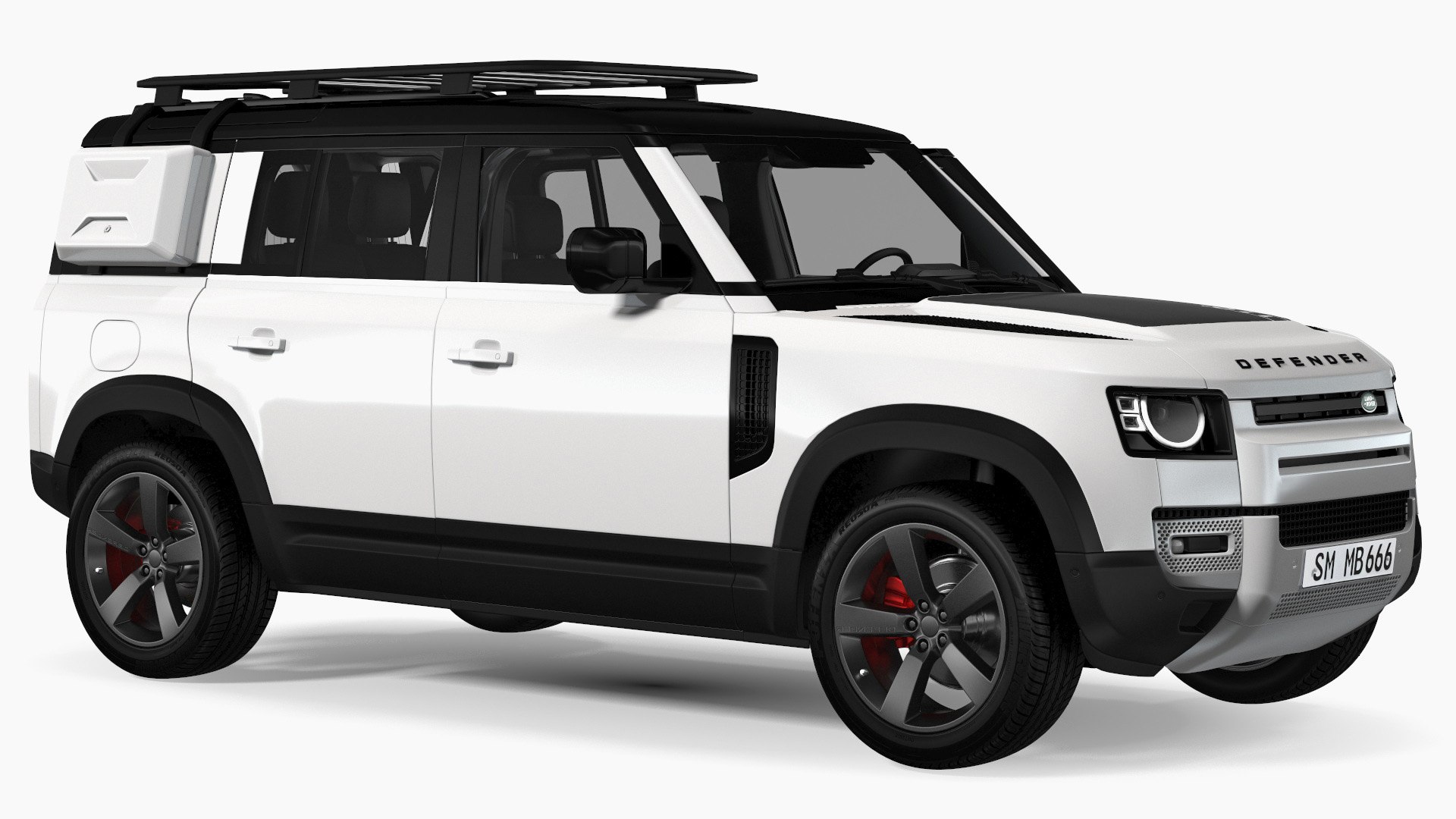 Land Rover Defender Explorer Pack Simple Interior 3D Model - TurboSquid ...