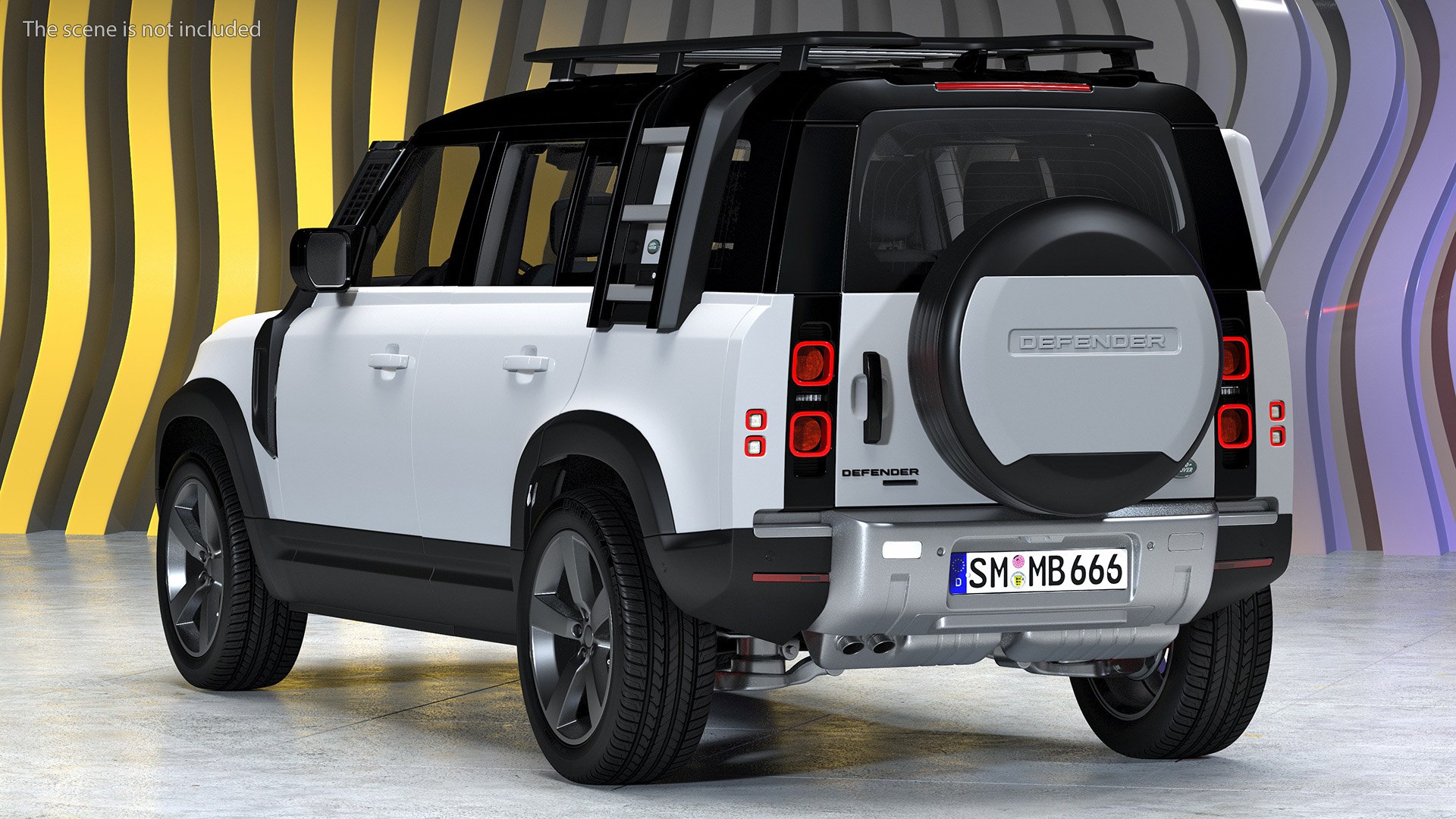 Land Rover Defender Explorer Pack Simple Interior 3D Model - TurboSquid ...