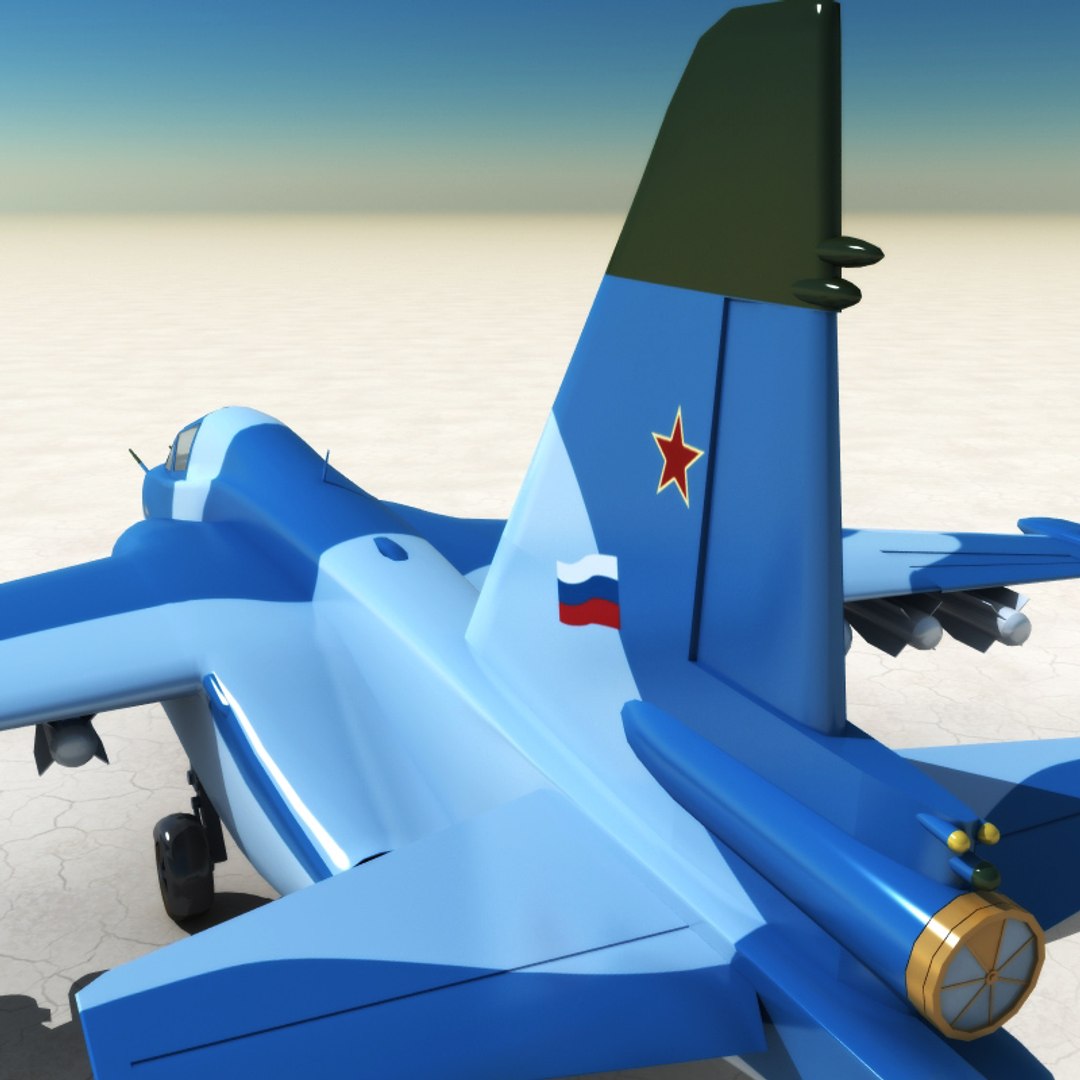 Su 39 3d Model