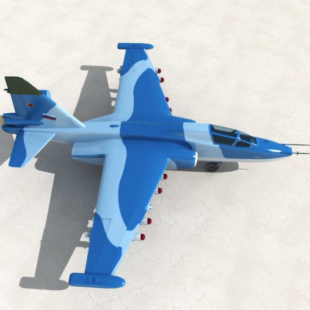 Su 39 3d Model