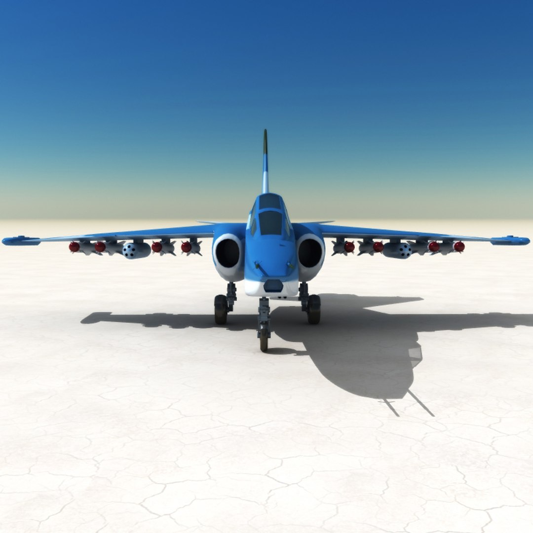 Su 39 3d Model