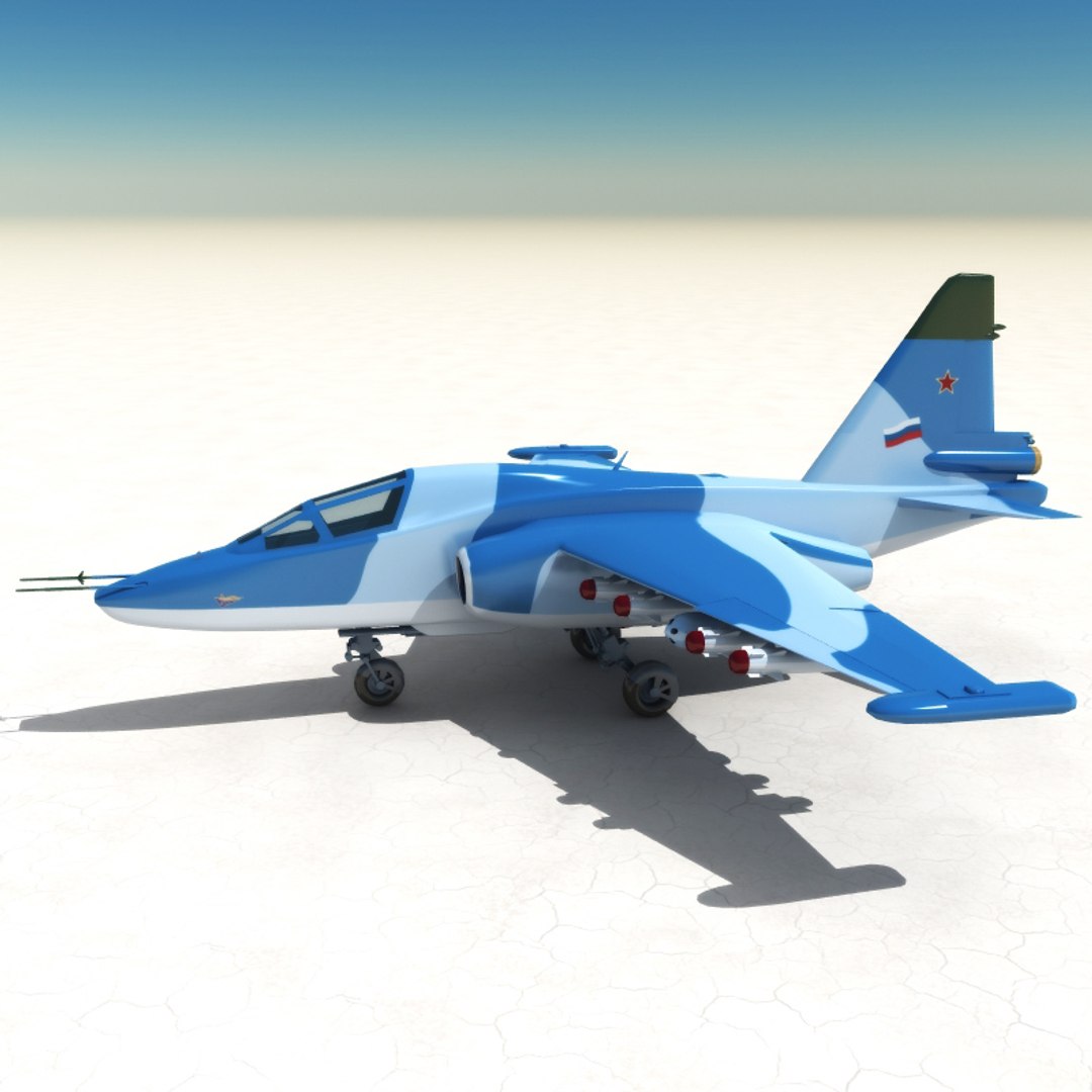 Su 39 3d Model