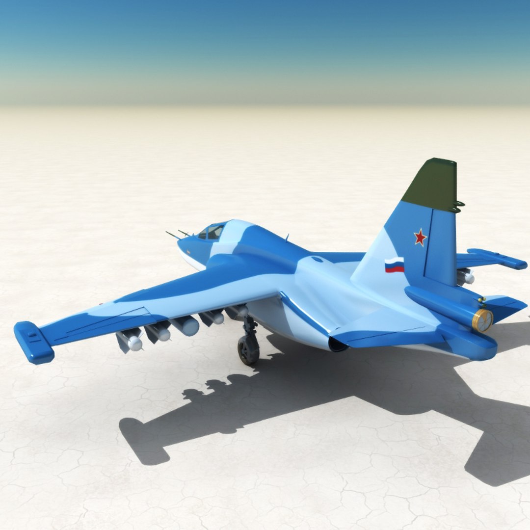 Su 39 3d Model