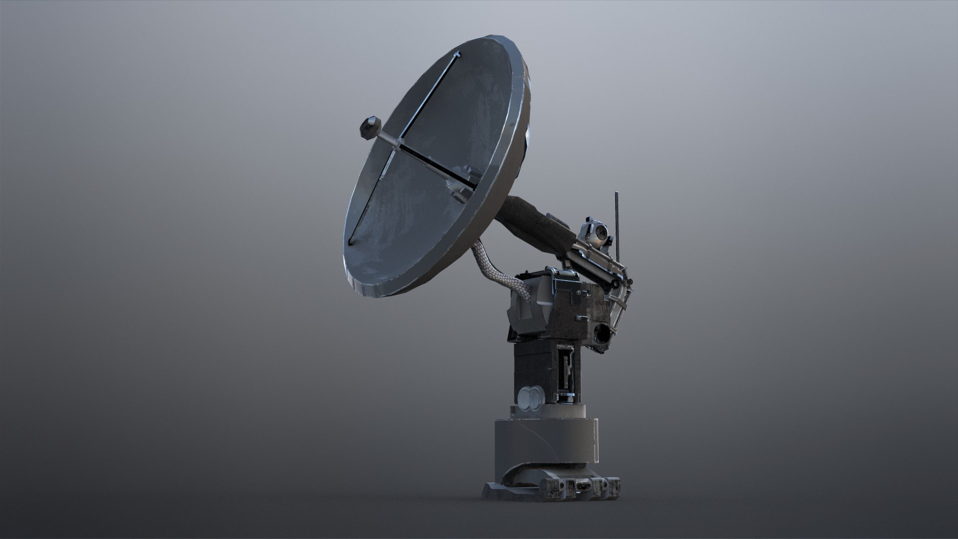 SciFi Satellite Dish 3D model - TurboSquid 1996645