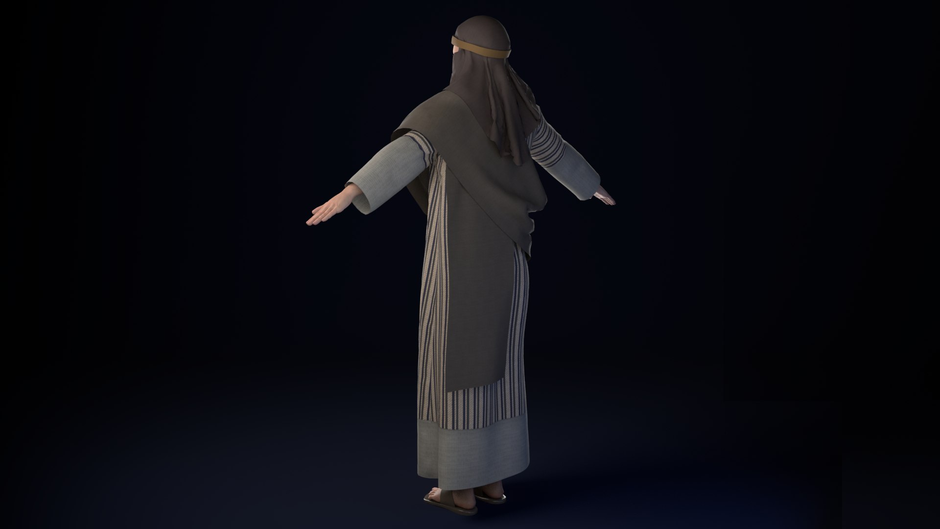 Arab Young Women Rigged 3D model - TurboSquid 2172281