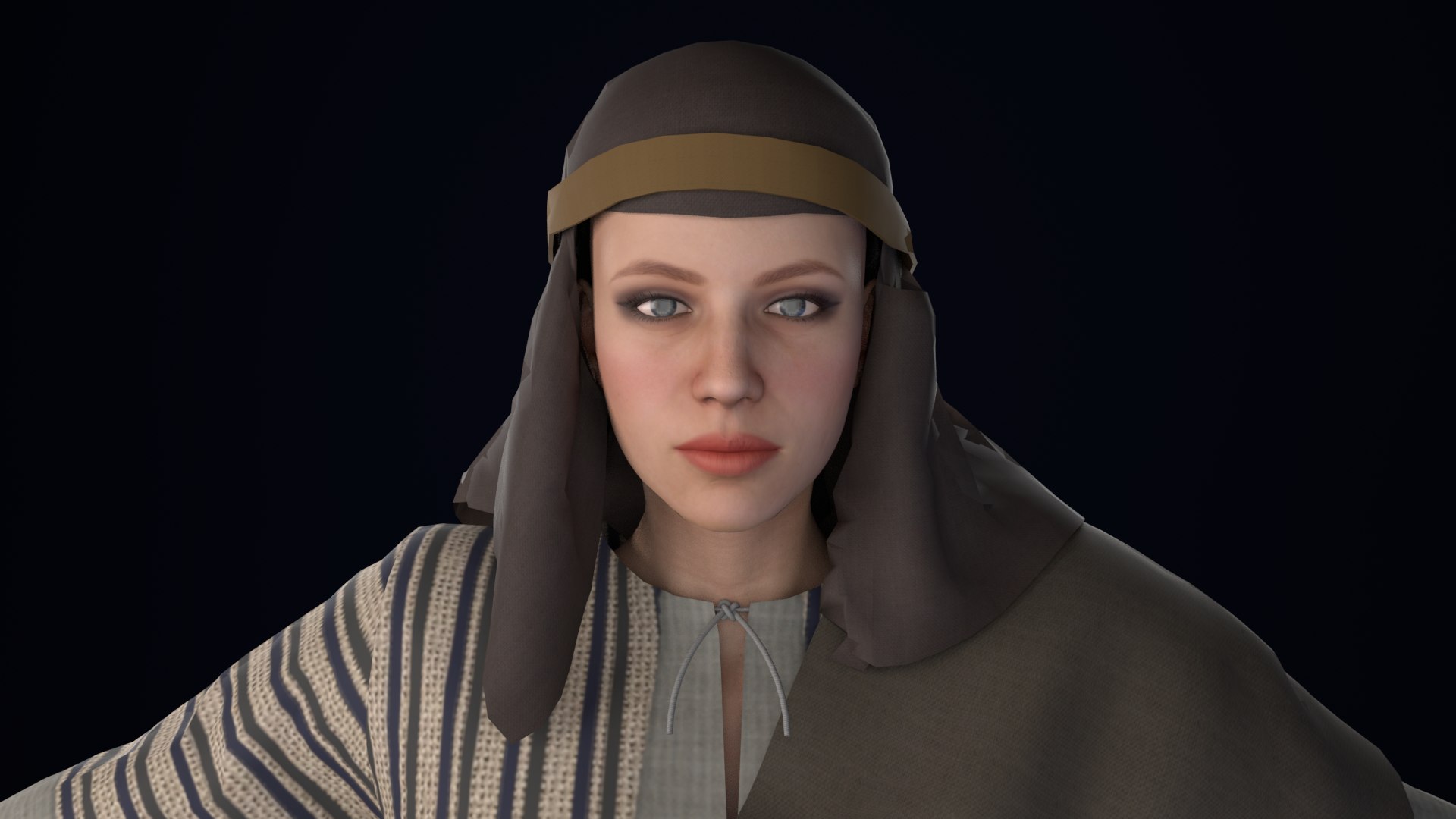 Arab Young Women Rigged 3D model - TurboSquid 2172281