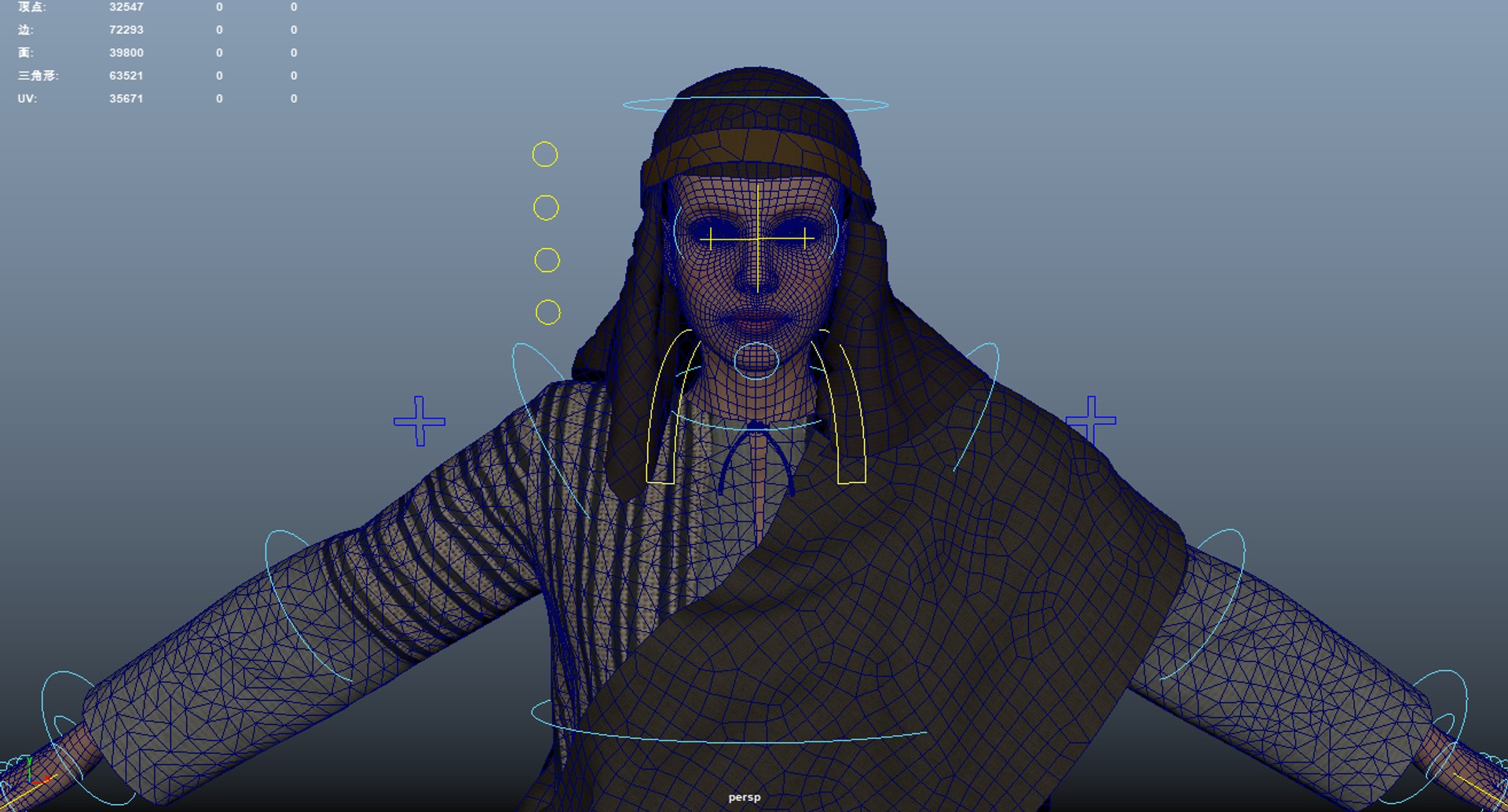 Arab Young Women Rigged 3D model - TurboSquid 2172281