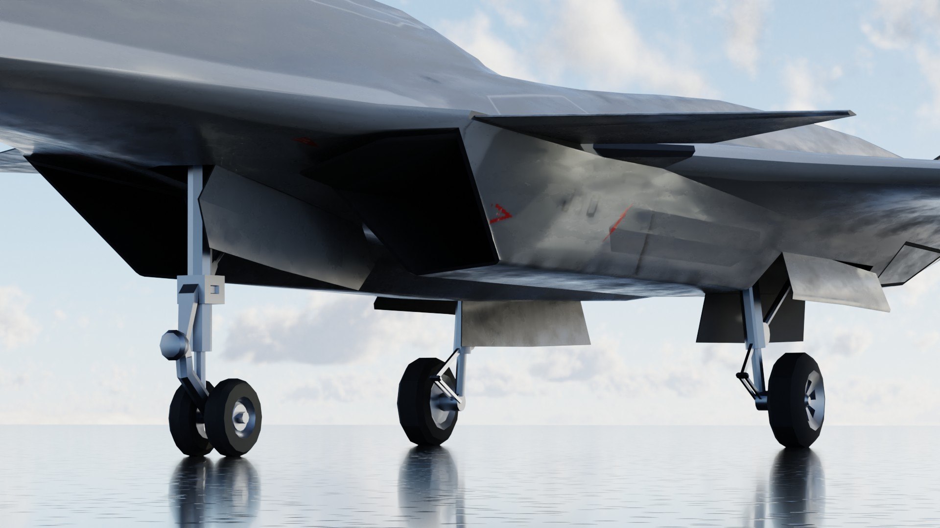 J-50 White Emperor Fighter 3D Model - TurboSquid 2324472