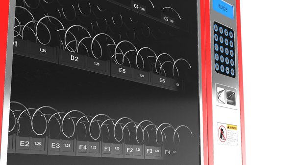 modelo 3d Dos máquinas expendedoras detalladas - TurboSquid 2103307