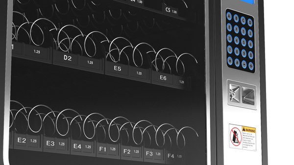 modelo 3d Dos máquinas expendedoras detalladas - TurboSquid 2103307