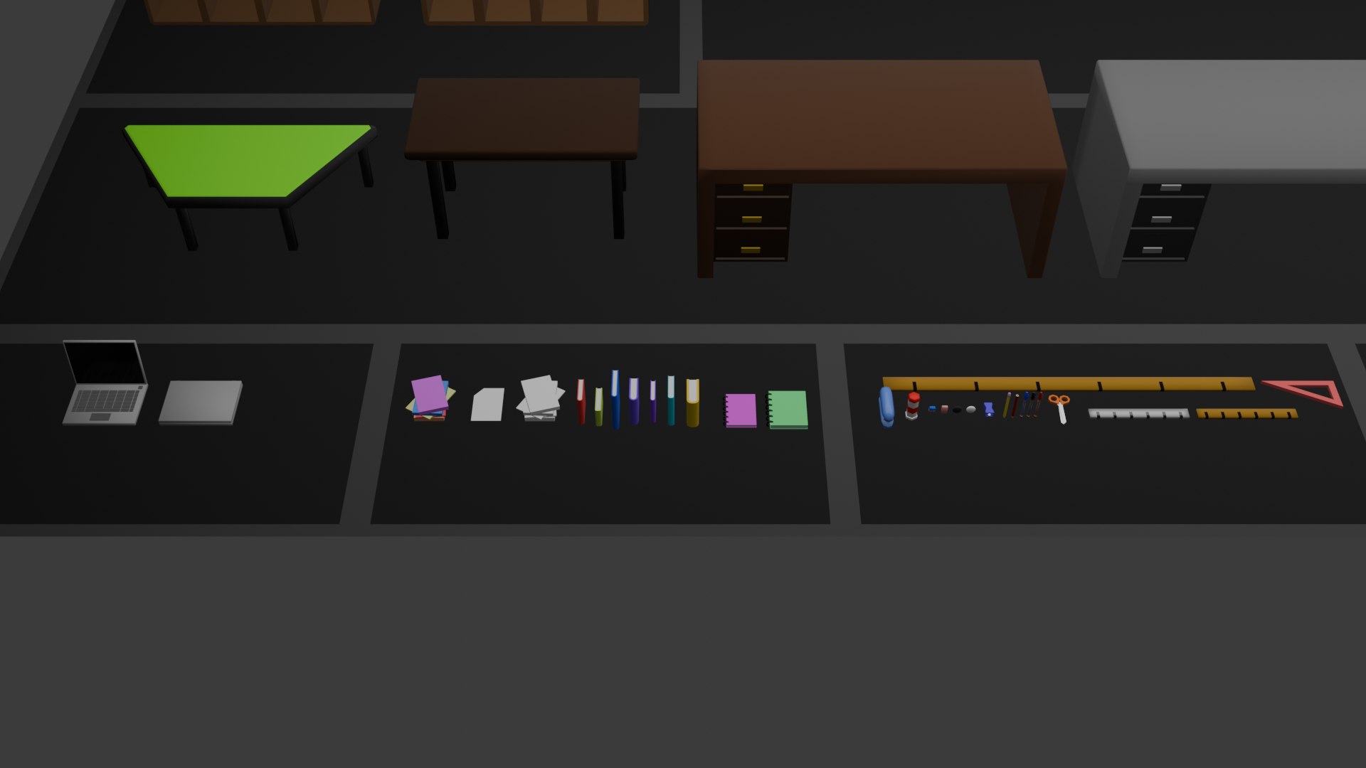 Assets Classroom Pack 3D - TurboSquid 2179191