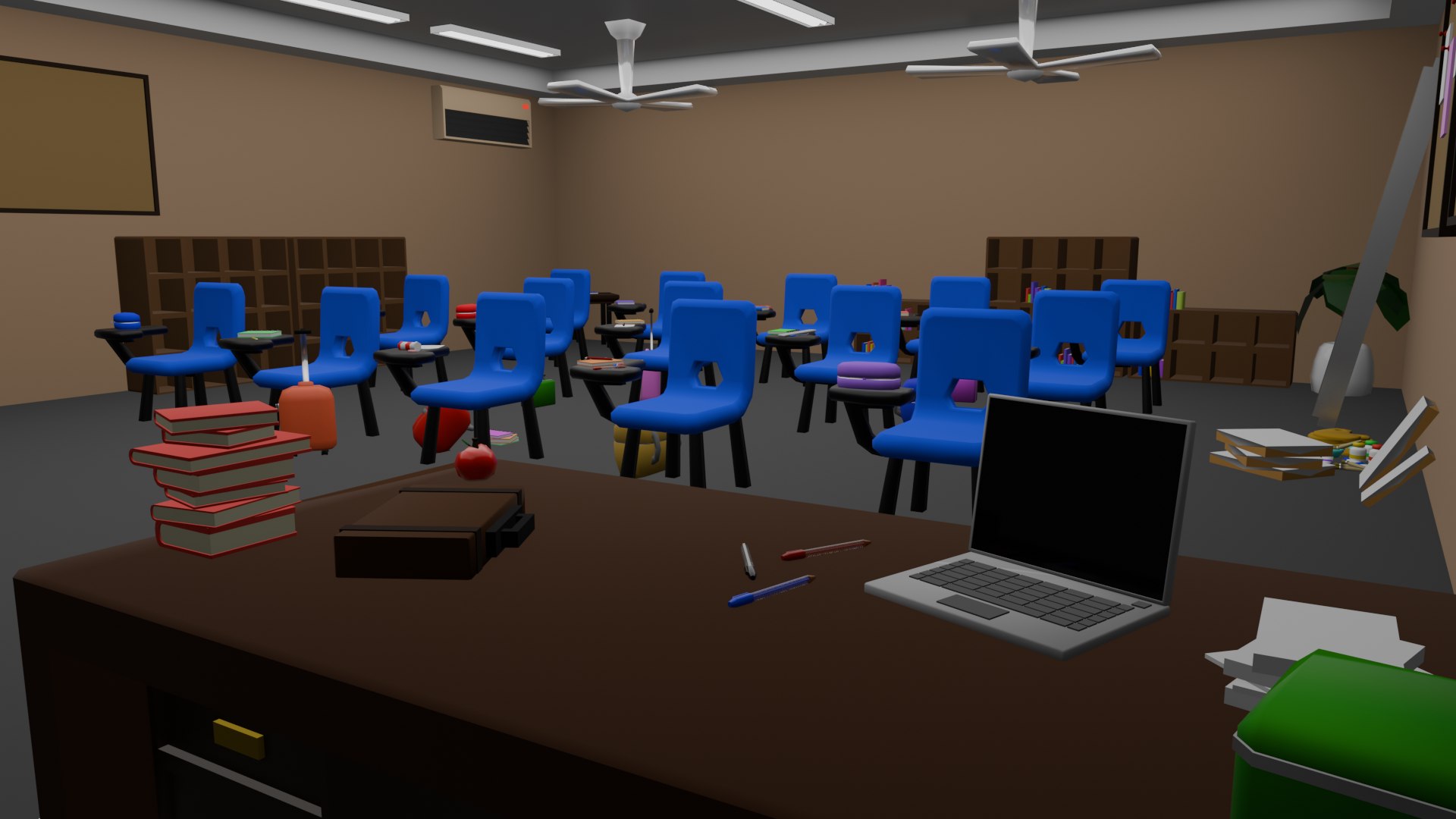 Assets Classroom Pack 3D - TurboSquid 2179191