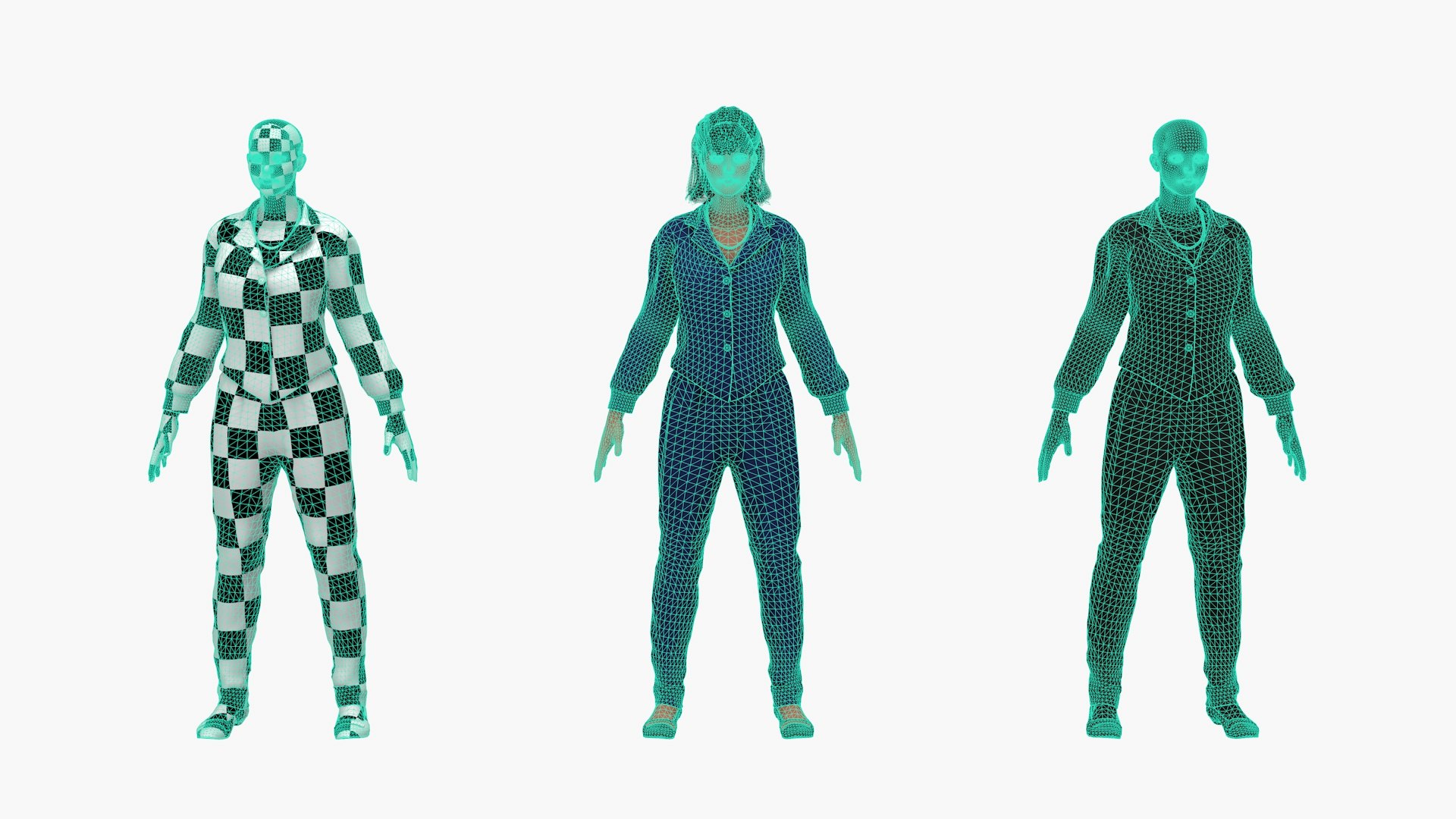 Female V2 3D Model - TurboSquid 1900915