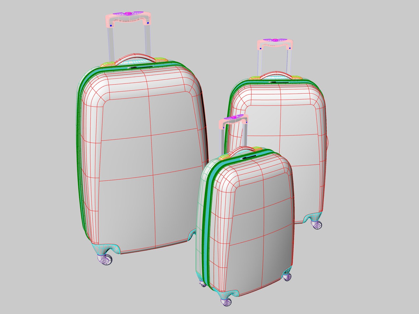 3D Suitcase 03 - TurboSquid 2067450