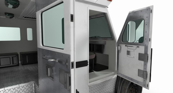 3d bank armored car 2 model