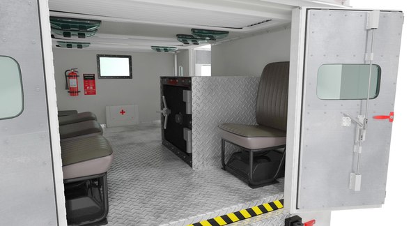 3d bank armored car 2 model