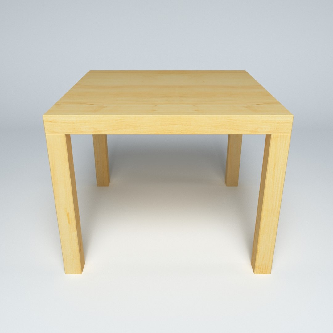 Ikea Table 5 Lack 3d Max