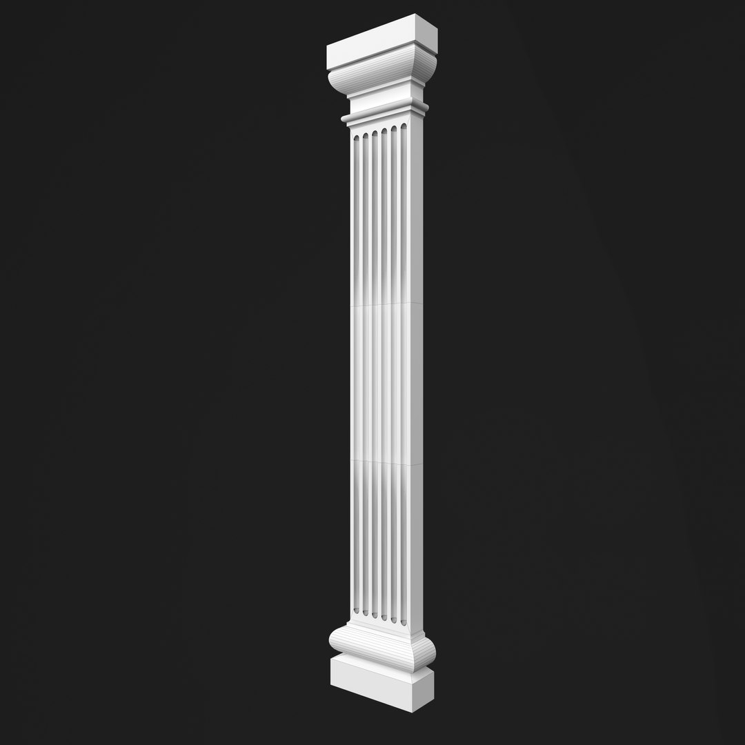 Column Decorative 27 3D Model - TurboSquid 2400657