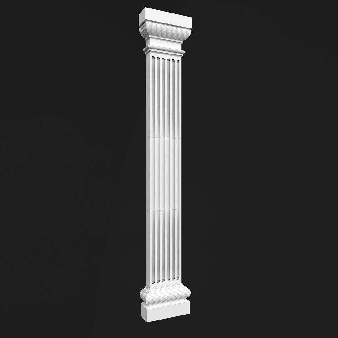 Column Decorative 27 3D Model - TurboSquid 2400657