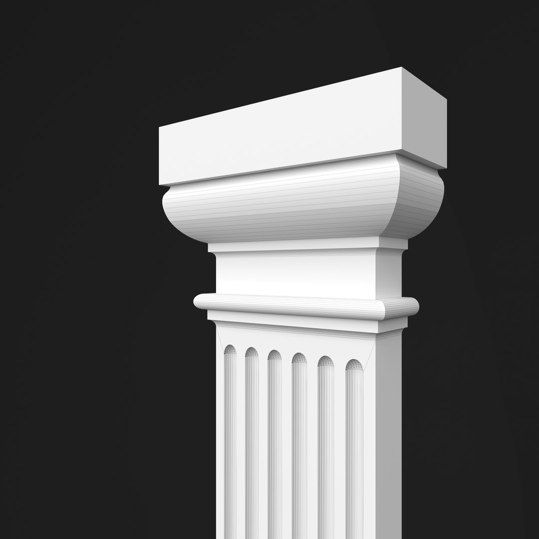 Column Decorative 27 3D Model - TurboSquid 2400657