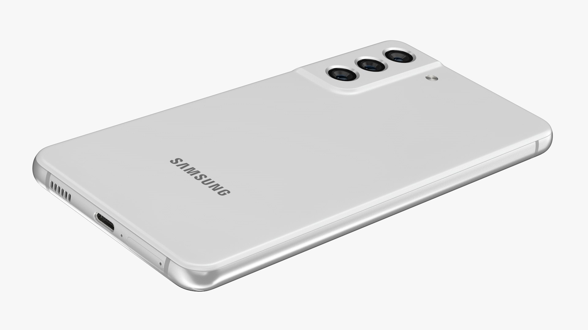3D Model Samsung Galaxy S21 FE White - TurboSquid 1745890