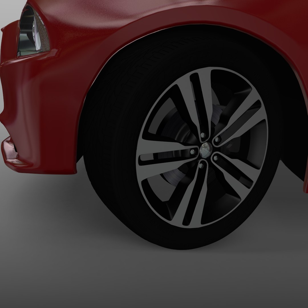Blend Photorealistic 2012 Dodge Charger