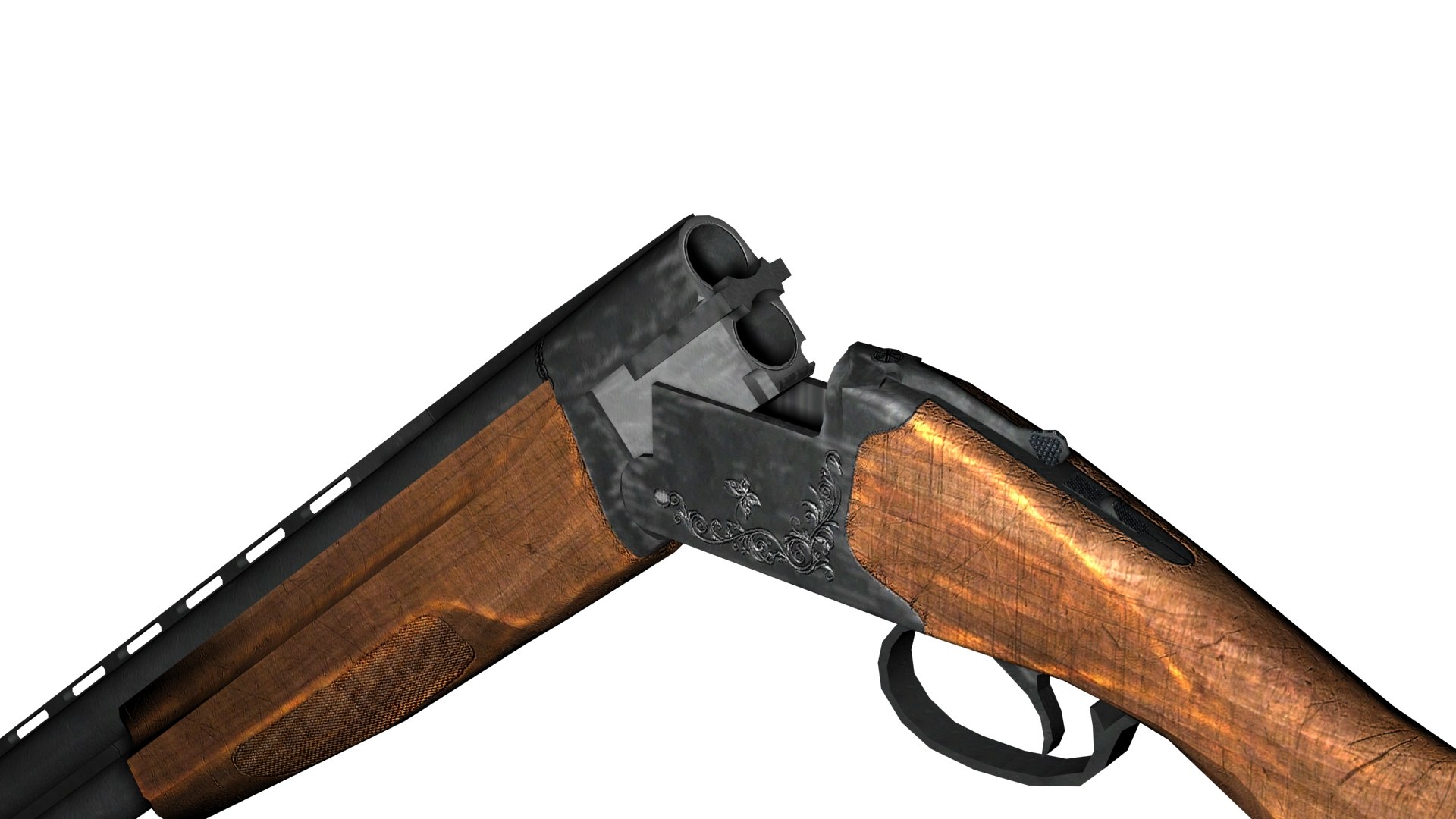 IZH-27 shotgun 3D - TurboSquid 1986509