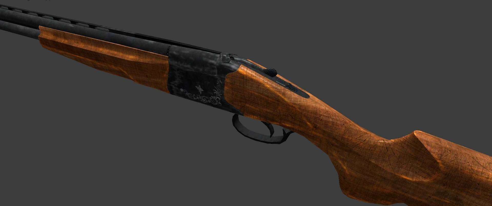 IZH-27 shotgun 3D - TurboSquid 1986509