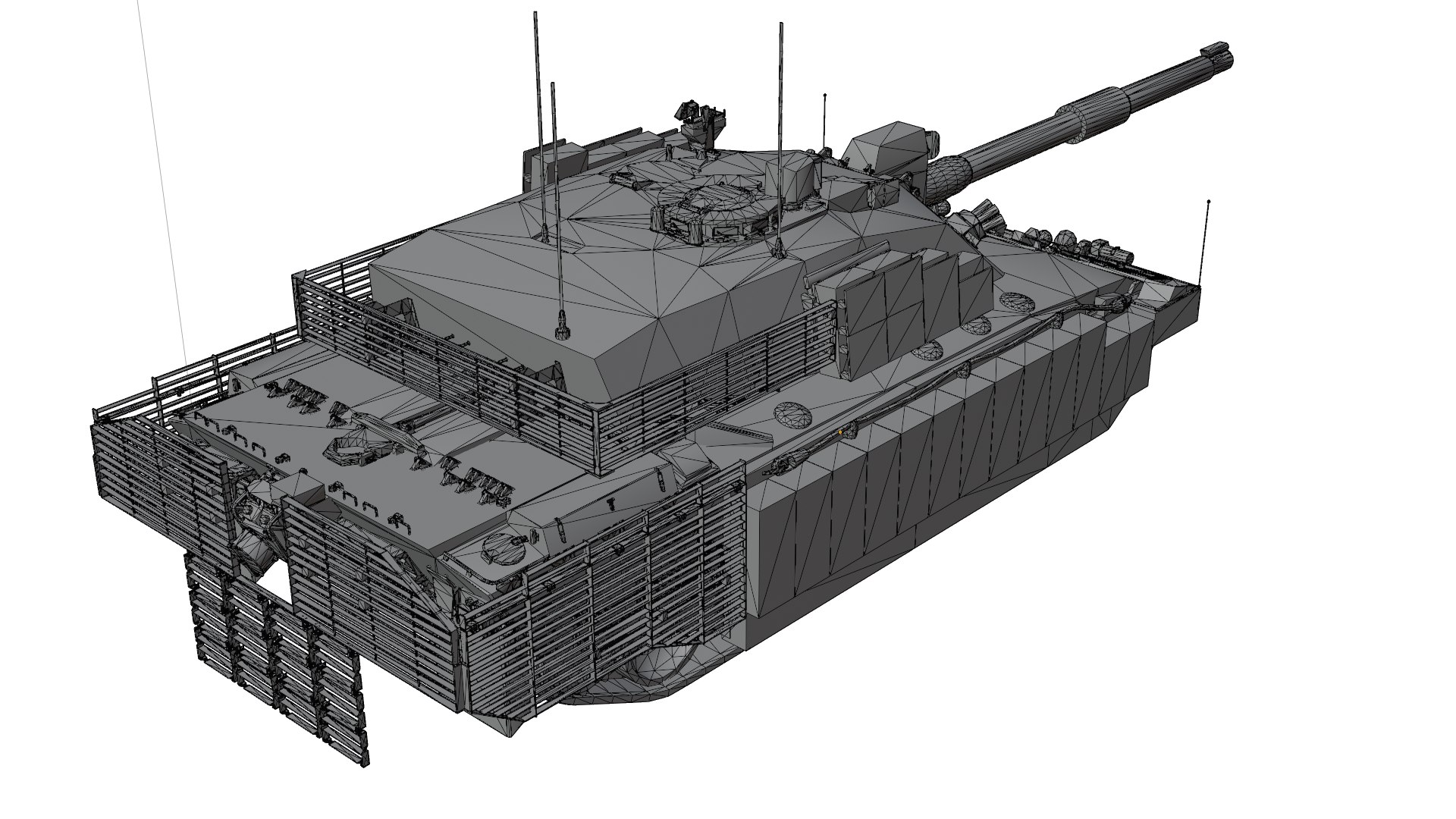 Challenger 2 Tank Model - TurboSquid 1852709