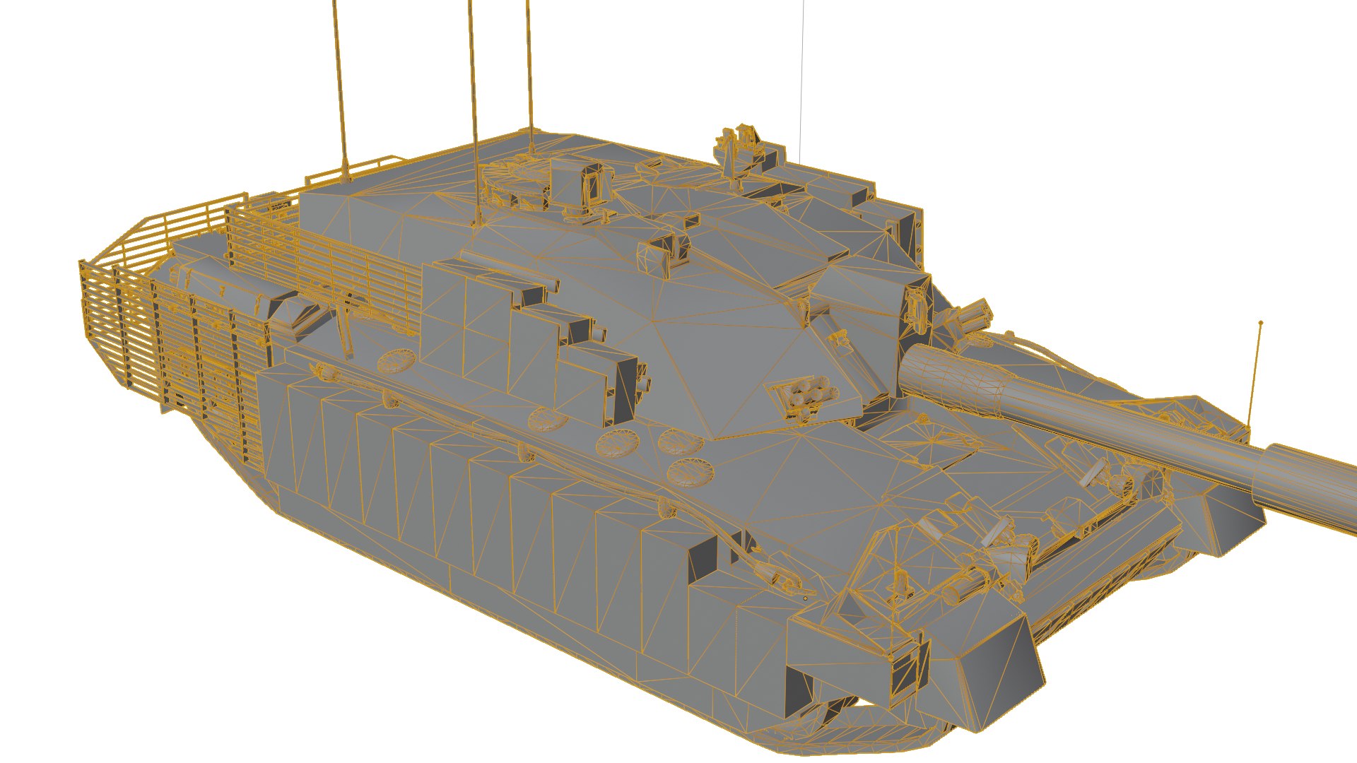 Challenger 2 Tank Model - TurboSquid 1852709